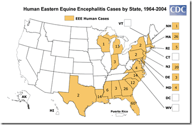 Avian Flu Diary: EEE Reports In Michigan And R.I.